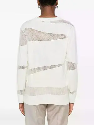 Fabiana Filippi Mesh-panel Sweater