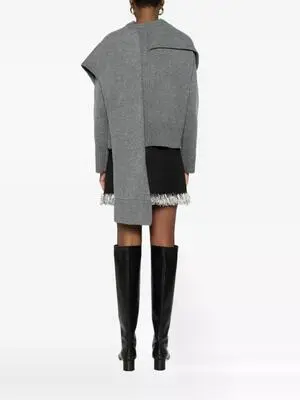 Simkhai Scarf-detail Sweater - Grey