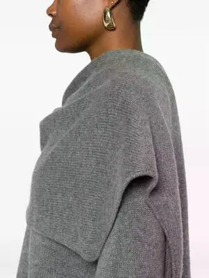 Simkhai Scarf-detail Sweater - Grey