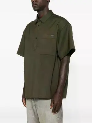 DARKPARK Patch-pocket Short-sleeve Polo Shirt