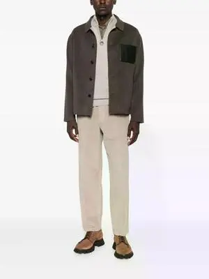 Barbour Grangetown Zip-up Sweater - Neutrals