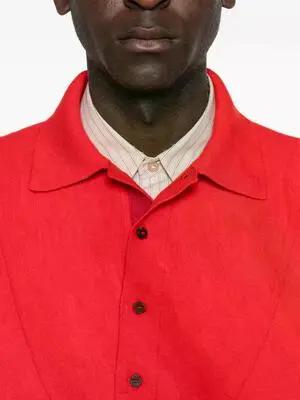 Jacquemus Pallone Knit Polo Shirt