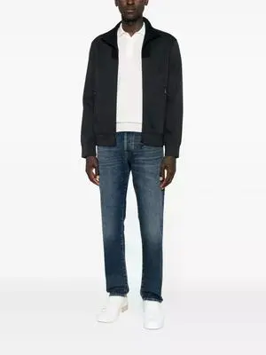 Emporio Armani Zip-front Panelled Jacket