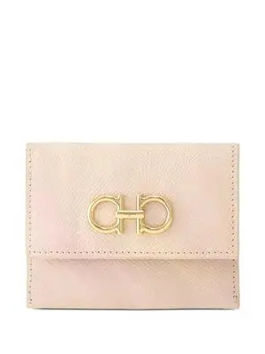 FERRAGAMO Gancini-embellished Cardholder - Pink