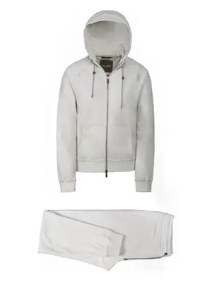 MOORER Hooded Zip-up Tracksuit