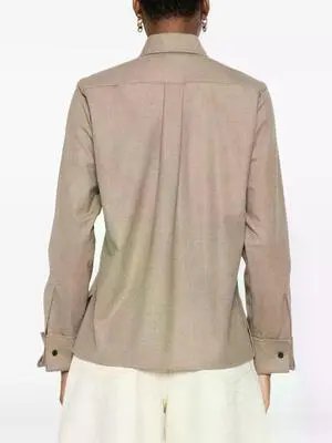 Max Mara Button-cuff Cashmere Shirt