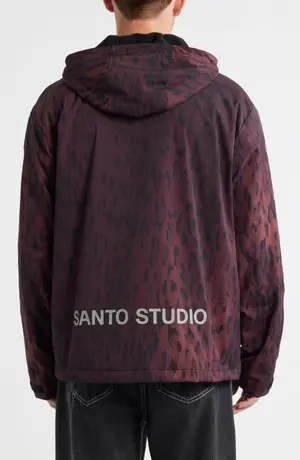 SANTO STUDIO Hooded Snowboard Jacket