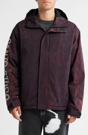 SANTO STUDIO Hooded Snowboard Jacket