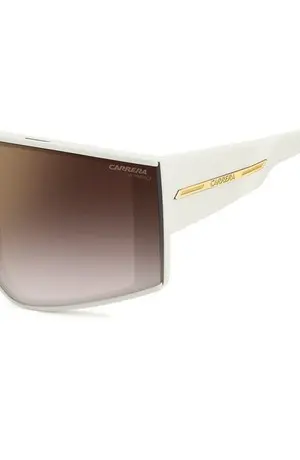 Carrera Eyewear Rectangular Mask Sunglasses - Ivory