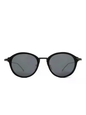 Thom Browne Round-frame Glasses - Black