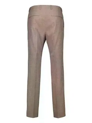 Gucci Gingham Wool Trousers