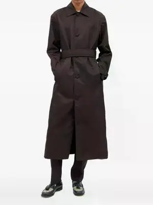 Gucci Belted Buttoned Coat