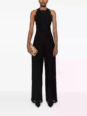 Ermanno Scervino Lace Halter-neck Jumpsuit