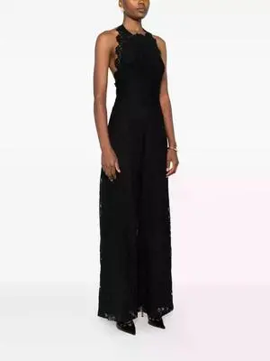 Ermanno Scervino Lace Halter-neck Jumpsuit