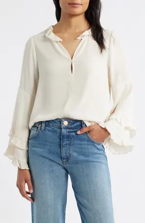 Wit & Wisdom Ruffle Blouses