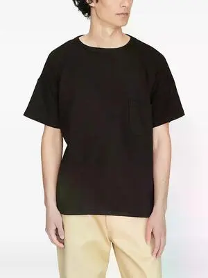 TAIGA TAKAHASHI Pocket Cotton T-shirt - Brown