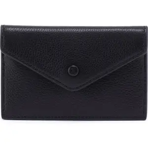 Hobo Goldie Leather Card Case - Black