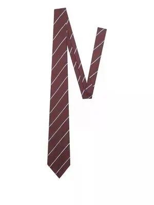 Dsquared2 Striped Neck Tie - Red