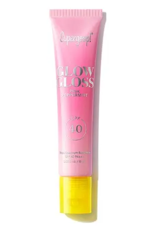 SUPERGOOP!® Glow Gloss Spf 40 Lip Balm - Pink Peppermint
