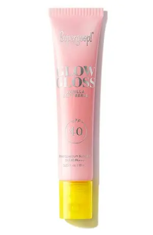 SUPERGOOP!® Glow Gloss Spf 40 Lip Balm - Vanilla Soft-serve