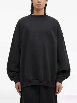 Vetements Embroidered Cotton Sweatshirt