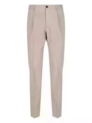 Incotex Pleated-front Trousers - Neutrals