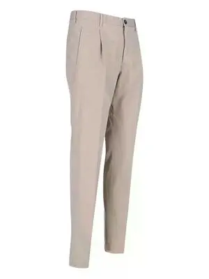 Incotex Pleated-front Trousers - Neutrals