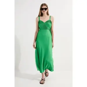 Karen Millen Thin Strap Maxi Dress