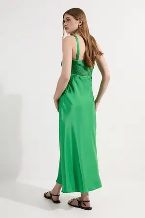 Karen Millen Thin Strap Maxi Dress