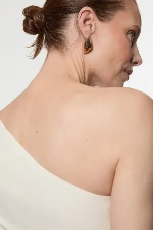 Karen Millen Knitted One-shoulder Top