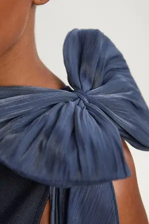 Karen Millen Tassel Sleeve Detail Maxi Dress