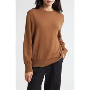Brown Crew Necks
