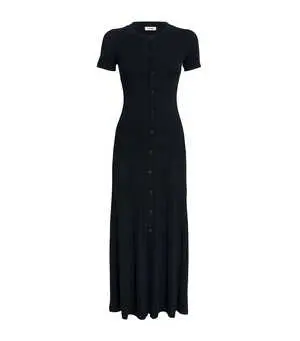 Women's Maxi Dresses with Buttons