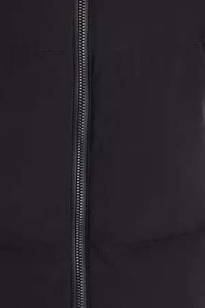 Sandro Quilted Shell Vest - Black