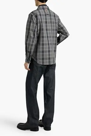 Thom Browne Checked Cotton Overshirt
