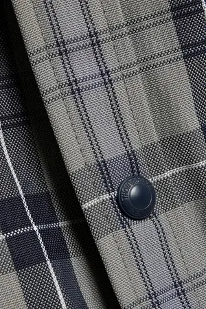Thom Browne Checked Cotton Overshirt