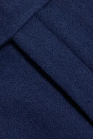 Thom Browne Tapered Wool-flannel Pants - Navy