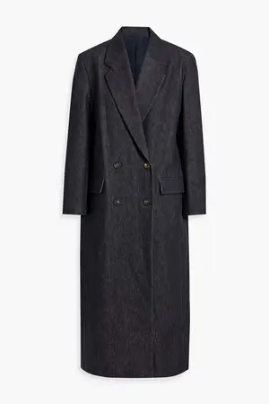 Brunello Cucinelli Double-breasted Denim Coat