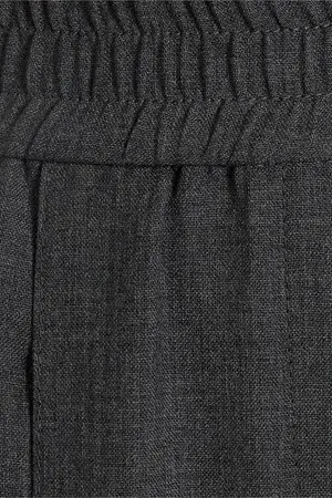 Brunello Cucinelli Pleated Wide-leg Wool Pants