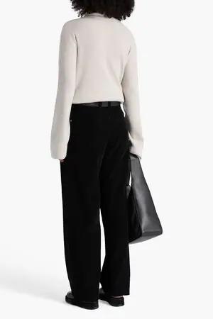 Brunello Cucinelli Cotton-blend Corduroy Tapered Pants