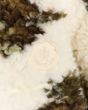 Moncler Zip Up Teddy Cardigan Jacket