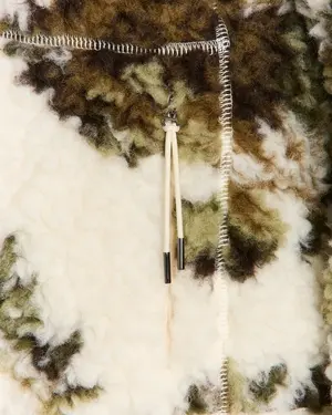 Moncler Zip Up Teddy Cardigan Jacket