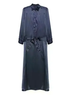 Kiton Paneled Maxi Dress