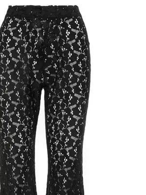 ANA RADU Lace Flared Trousers