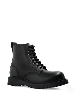 Givenchy Lace-up Leather Boots