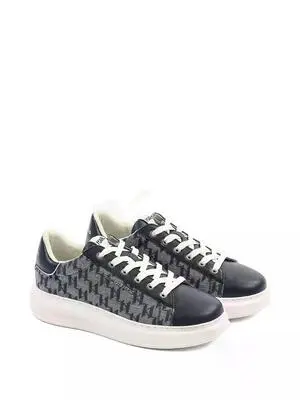 Karl Lagerfeld Monogram Jacquard Sneakers