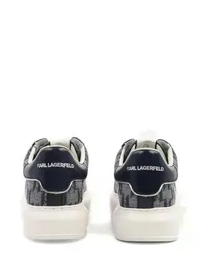 Karl Lagerfeld Monogram Jacquard Sneakers