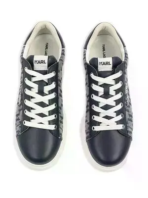 Karl Lagerfeld Monogram Jacquard Sneakers