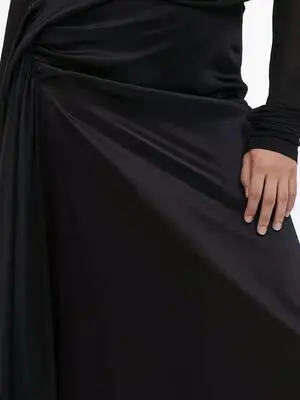 Christopher Esber Draped Ruffle Long Skirt