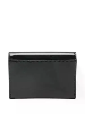 Saint Laurent Logo-plaque Leather Wallet